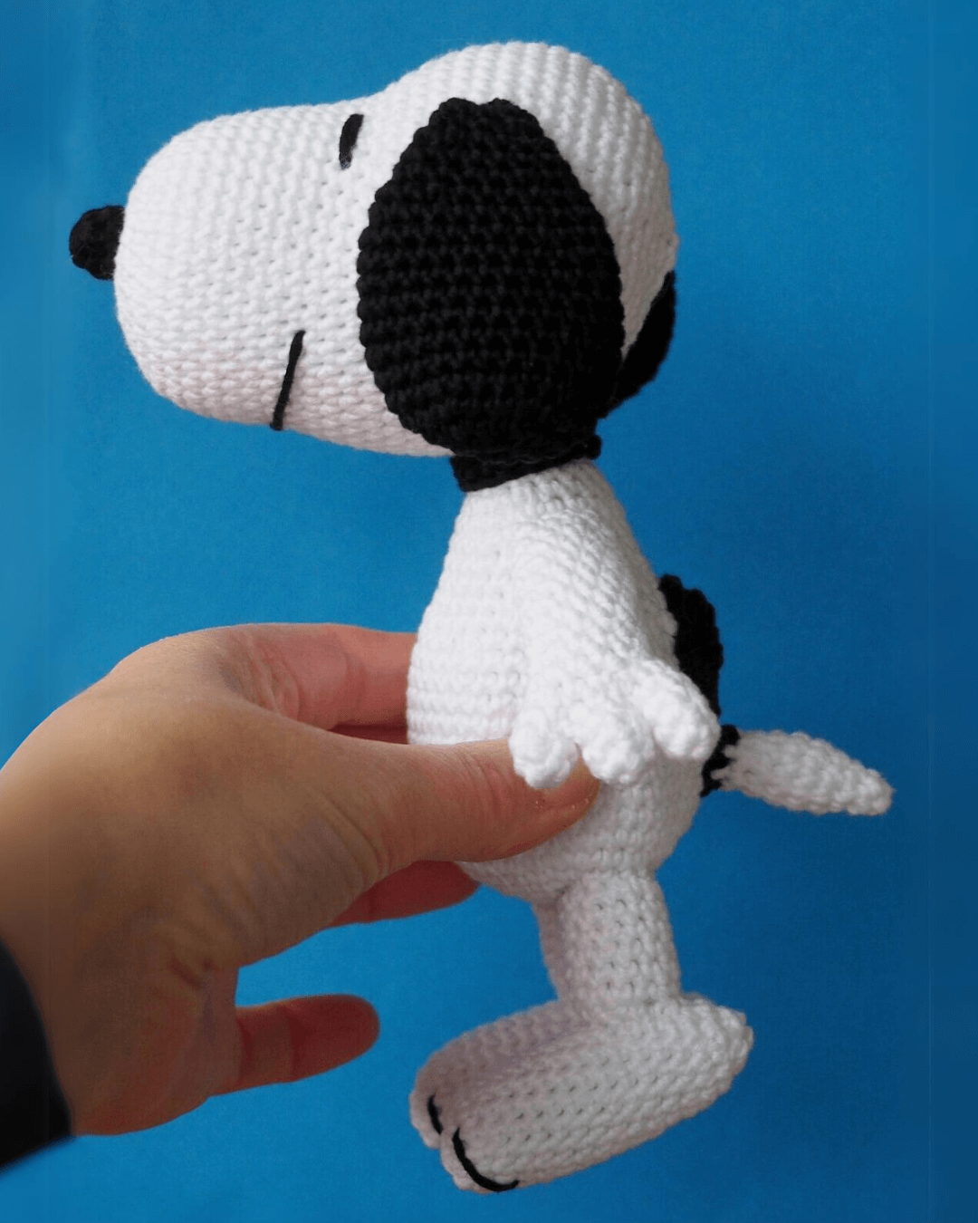 Snoopy amigurumi | Snoopy de crochê | Receita Passo a Passo